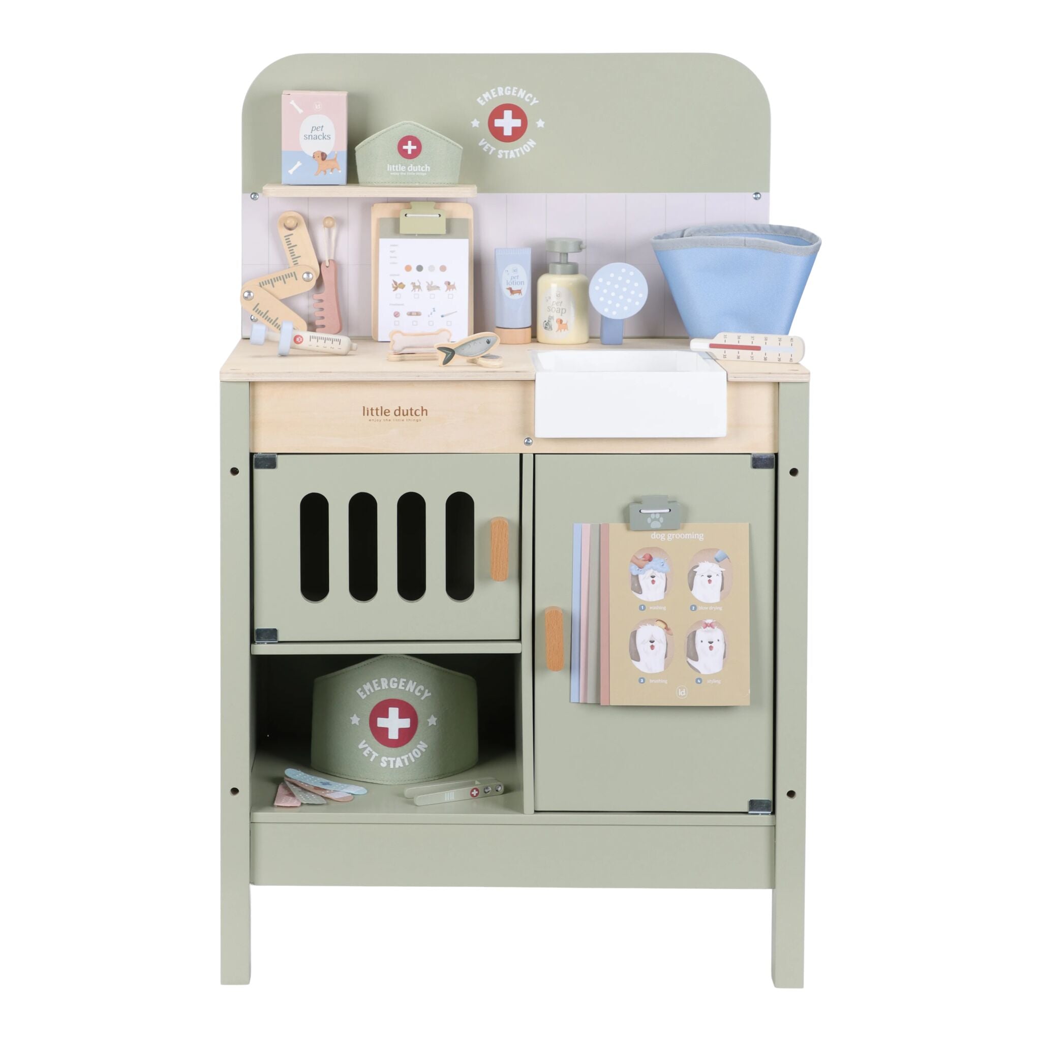 Wooden Play Veterinary Set | Roleplay – Little Dutch Aus